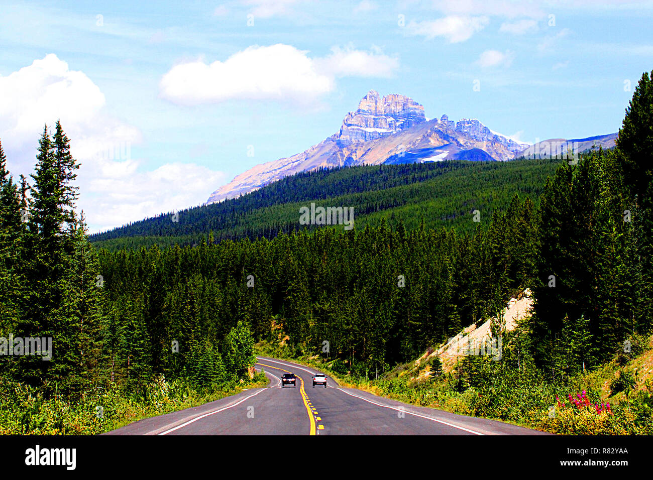 Visit Banff National Park, Alberta , Canada, Banff Jasper Highway Stock ...