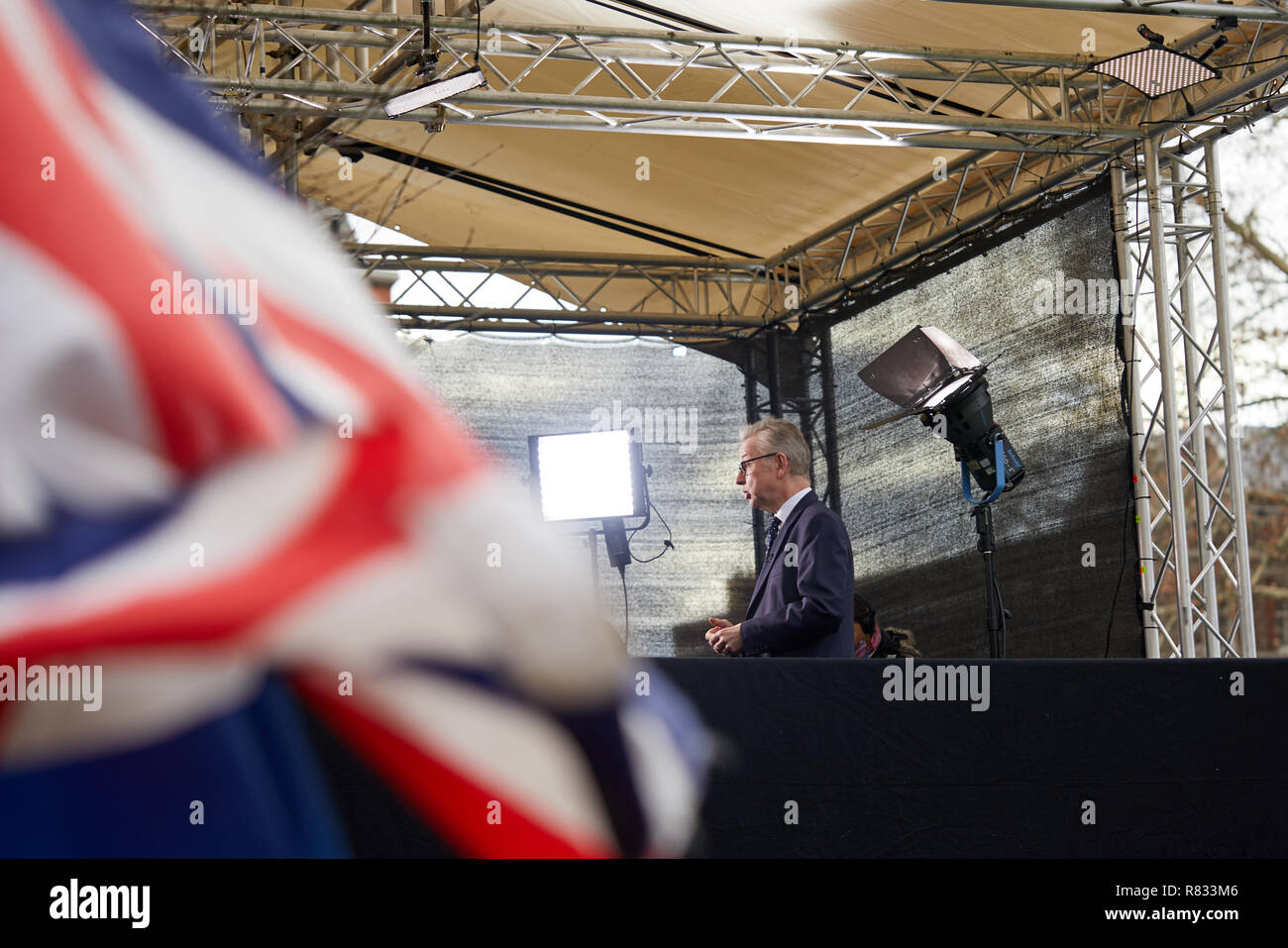 Politician being interviewed hi-res stock photography and images - Alamy