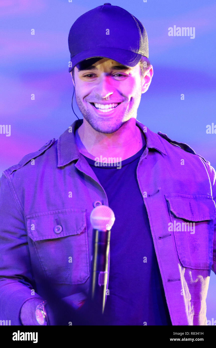 Jake Miller performs live on stage at the 'Sony Lost in Music' concert ...