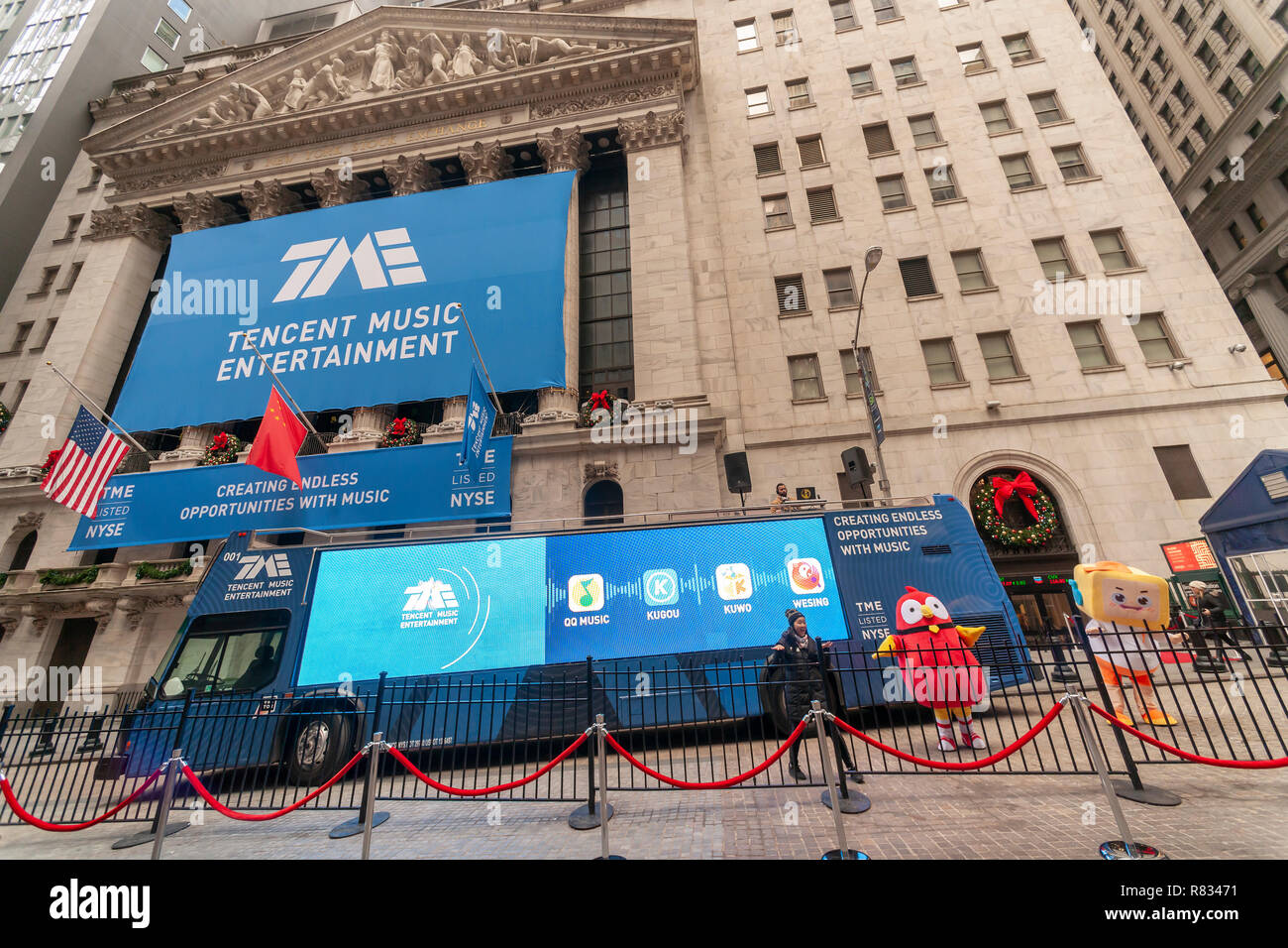Tencent ipo new york hi-res stock photography and images - Alamy