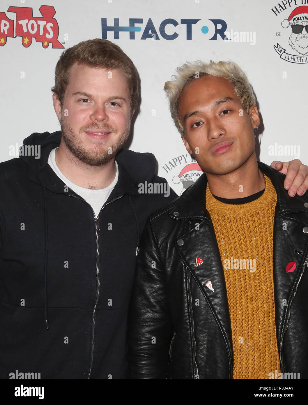 Hollywood, Ca. 11th Dec, 2018. Max Vanderpump-Todd, Jesse Montana, at ...