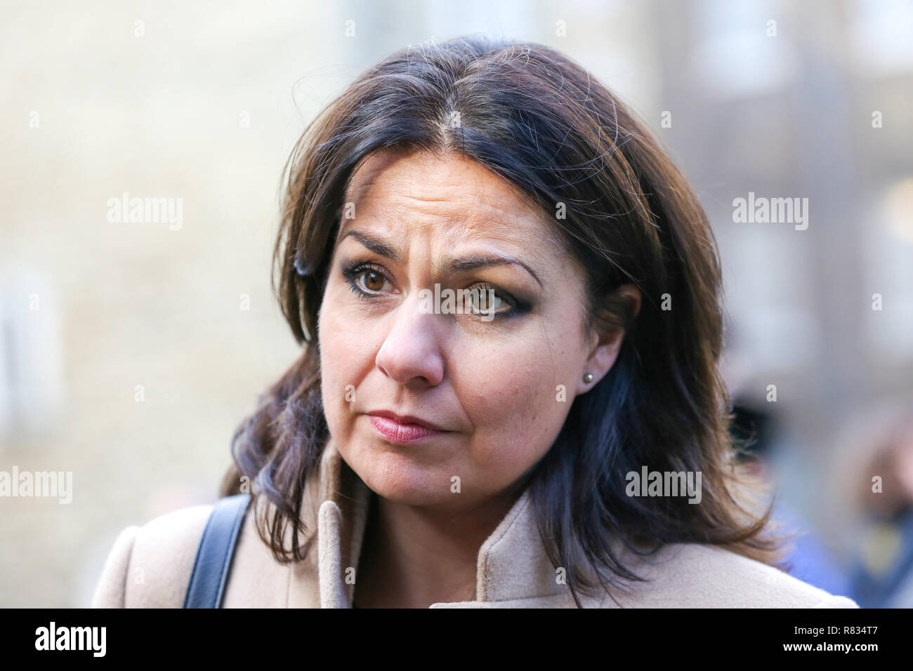 Westminster, London, UK 12 Dec 2018 - Heidi Allen MP for South ...