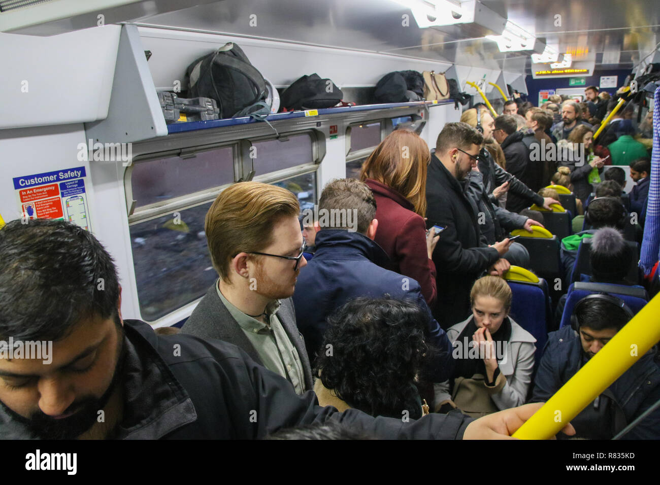 Northern rail train overcrowded hi-res stock photography and images - Alamy