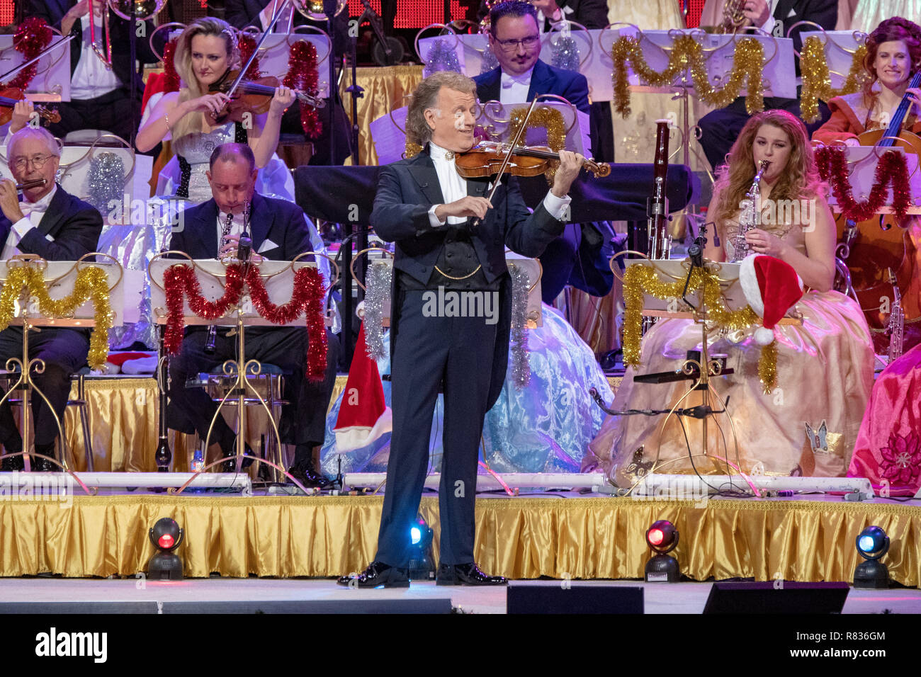 Dutch violinist and conductor andre rieu performs at wembley arena hi ...