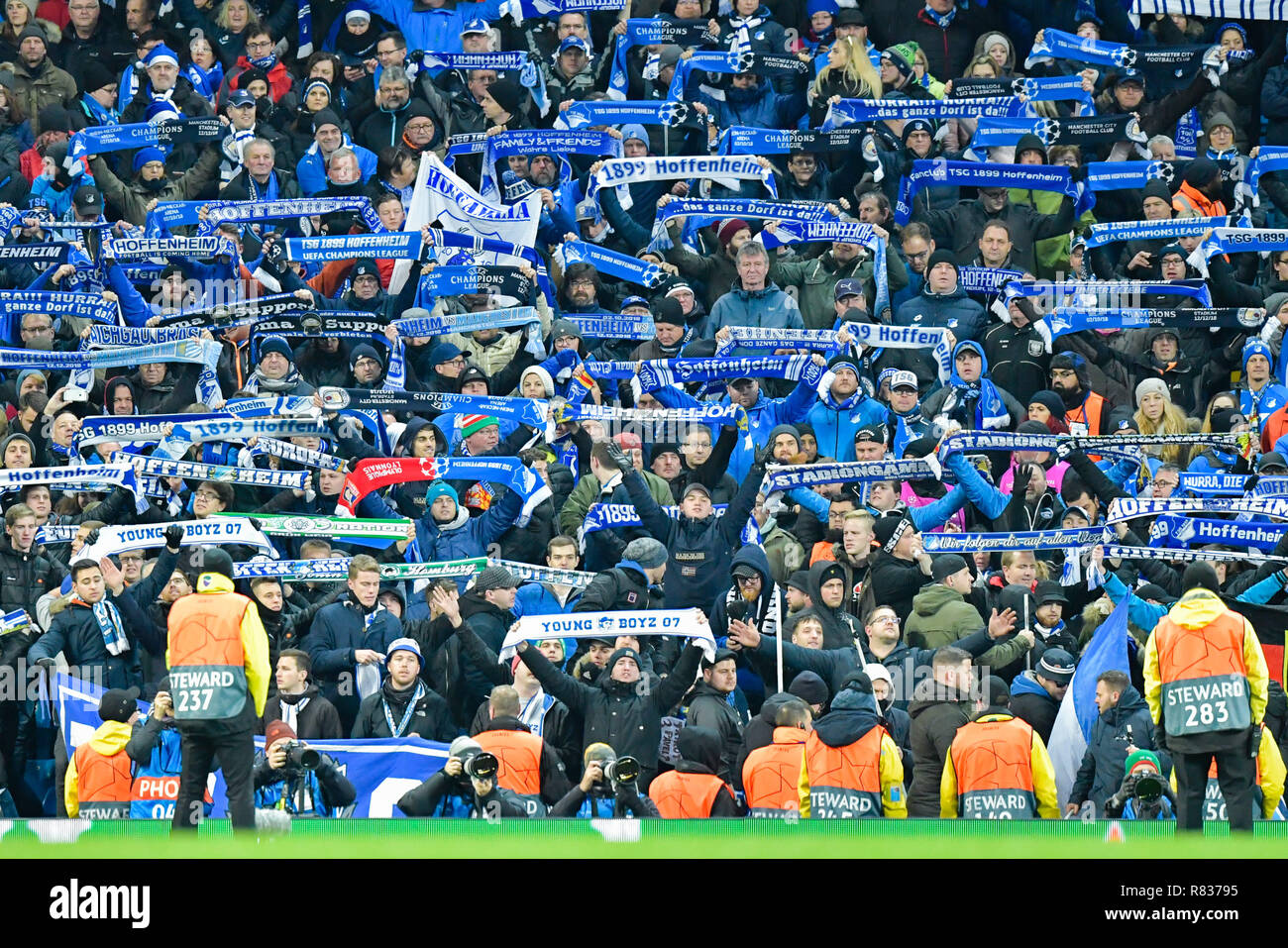 Manchester, UK. 12th Dec, 2018. Soccer: Champions League, Manchester ...