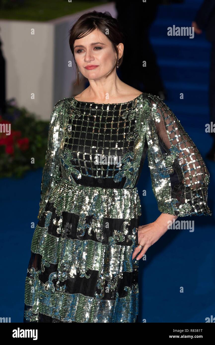 London, UK. 12th Dec 2018. Emily Mortimer attends MARY POPPINS RETURNS ...