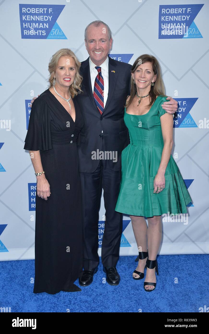 New York, NY, USA. 12th Dec, 2018. Kerry Kennedy, Phil Murphy, Tammy ...