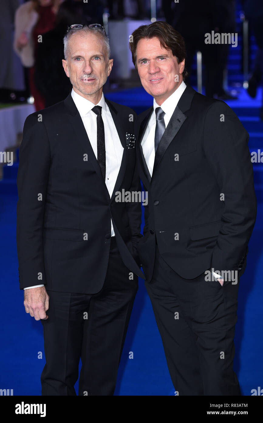 London, UK. December 12, 2018: John Deluca & Rob Marshall at the UK ...