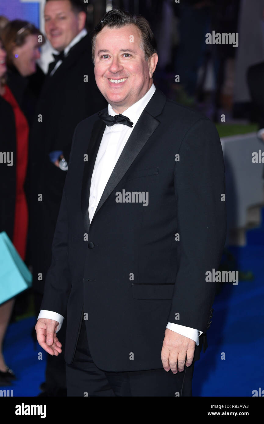 London, UK. December 12, 2018: Jeremy Swift at the UK premiere of "Mary ...