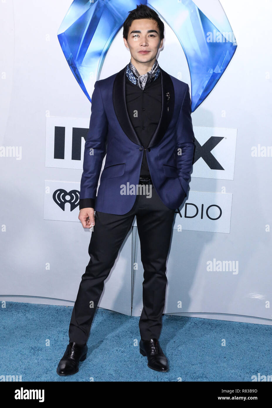 Los Angeles, USA. 12th Dec 2018, Actor Ludi Lin arrives at the Los ...