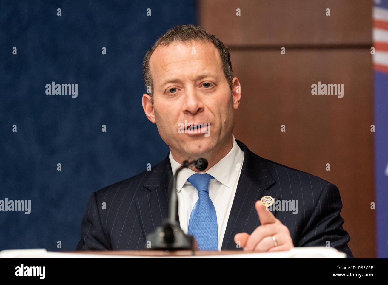 Washington DC, USA. 12th Dec 2018. US Representative Josh Gottheimer (D ...