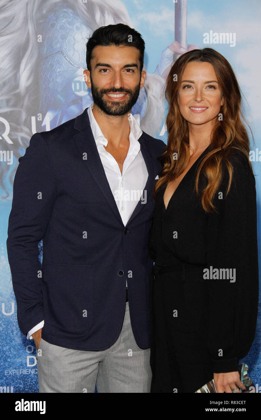 Los Angeles, USA. 12th Dec 2018. Justin Baldoni at the Premiere of ...