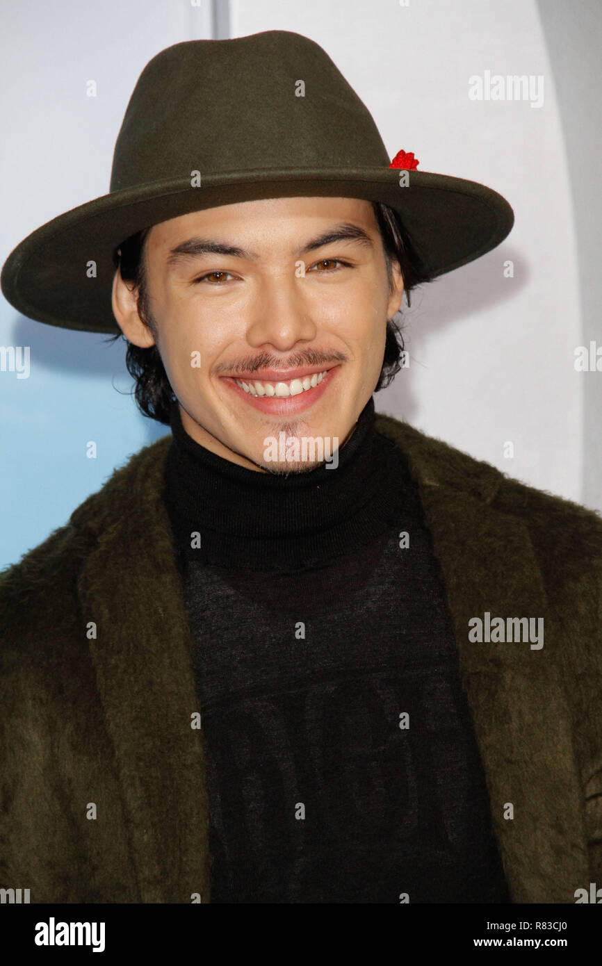 Los Angeles, USA. 12th Dec 2018. Ryan Potter at the Premiere of Warner ...