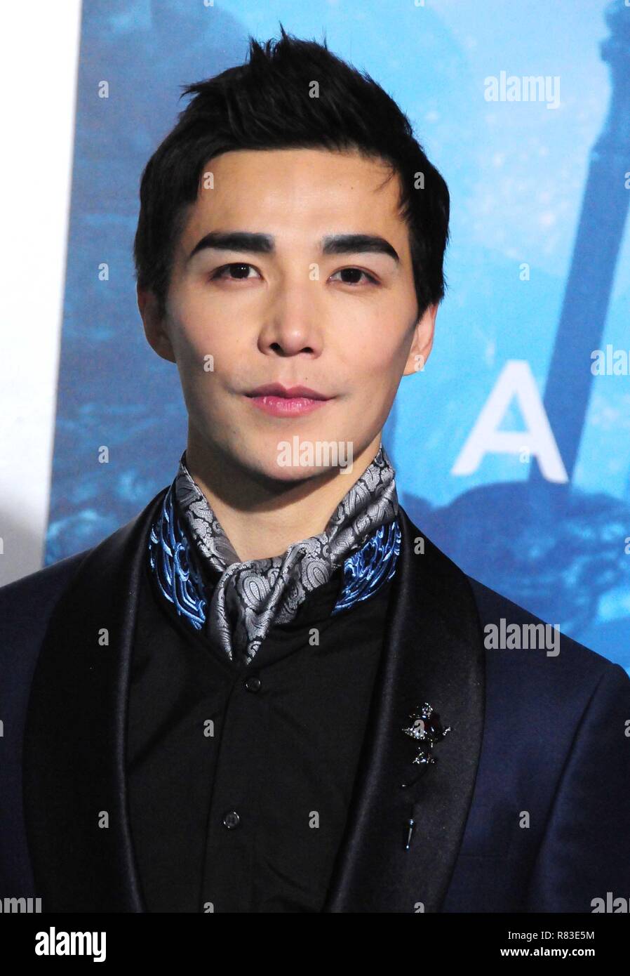 Los Angeles, USA. 12th Dec 2018. Actor Ludi Lin attends the Premiere of ...