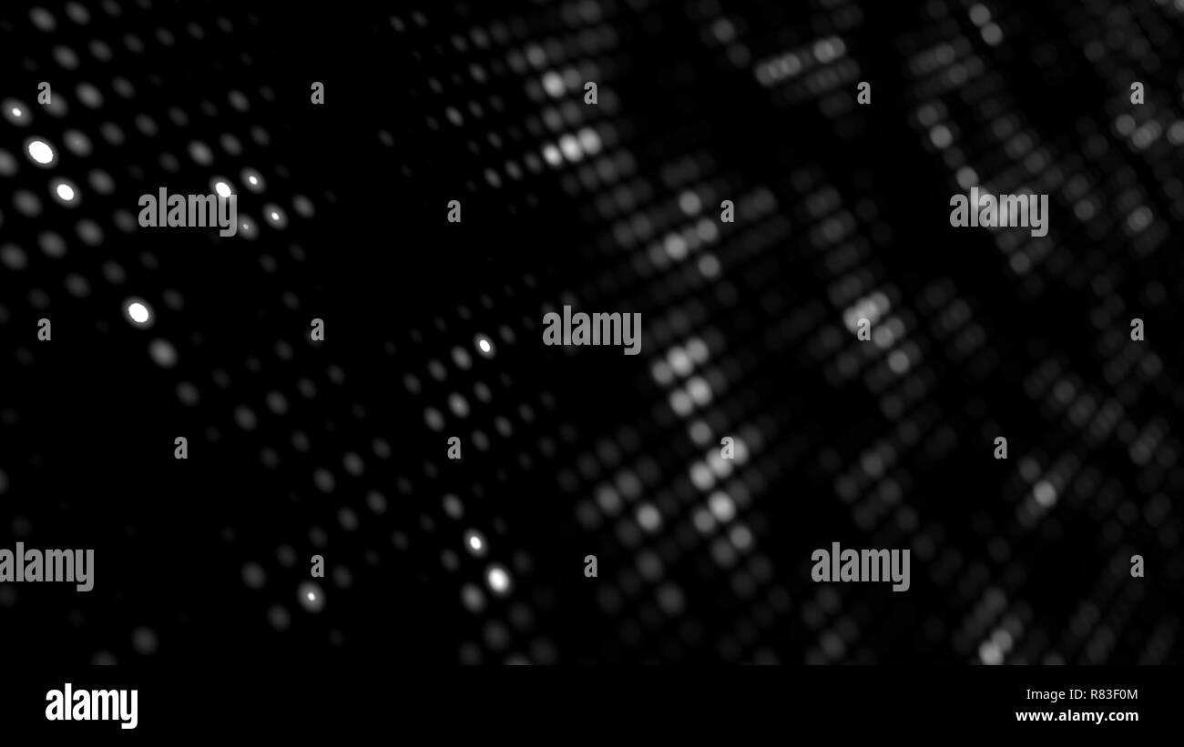 Retro pixel computer generated abstract background, 3D render backdrop ...