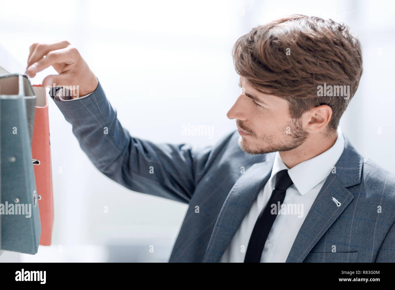 Look at documents hi-res stock photography and images - Alamy