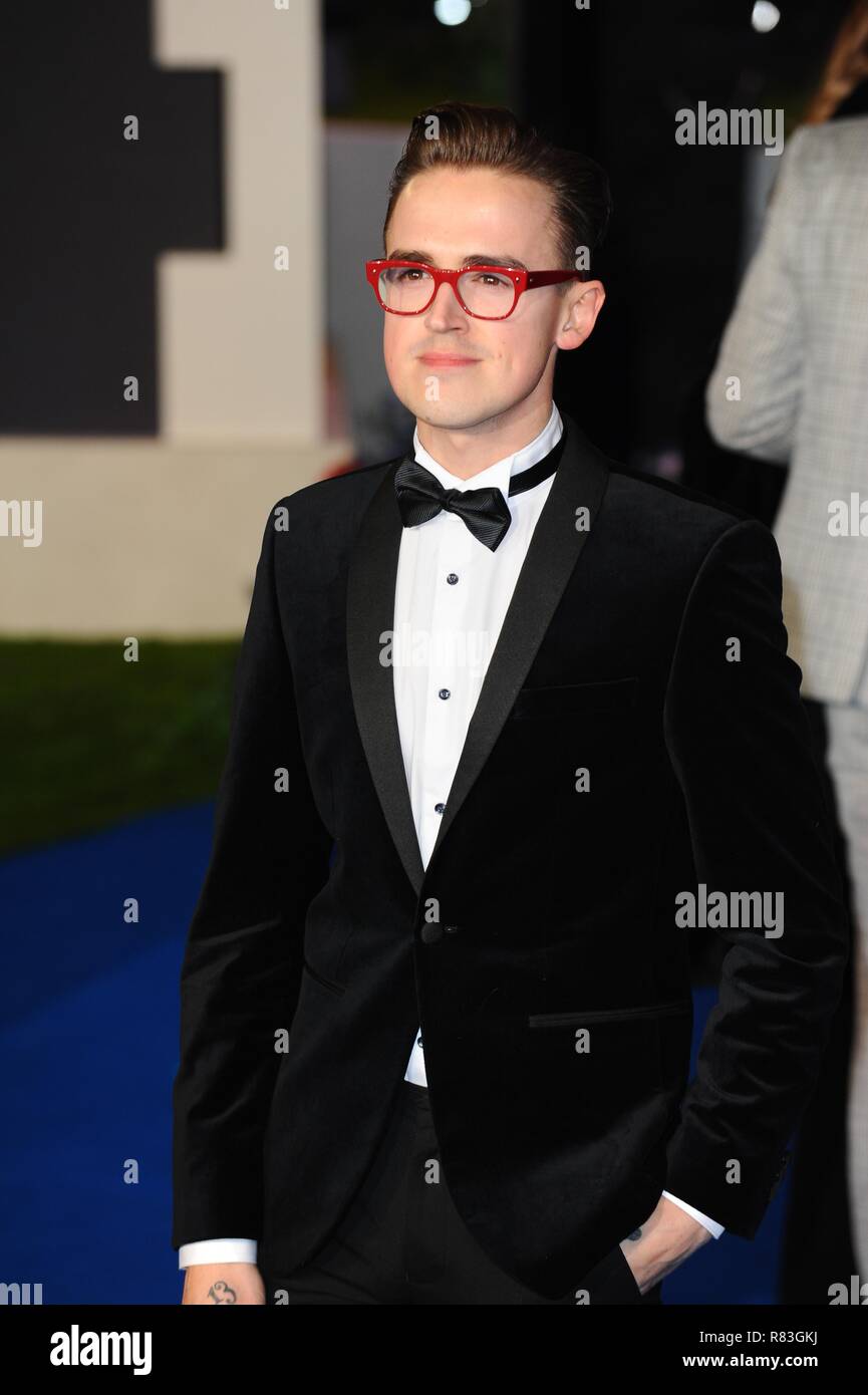 Tom Fletcher arrivals on the red carpet for European premiere of Mary ...