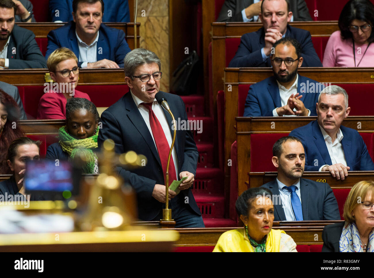 President jean luc melenchon hi-res stock photography and images - Alamy