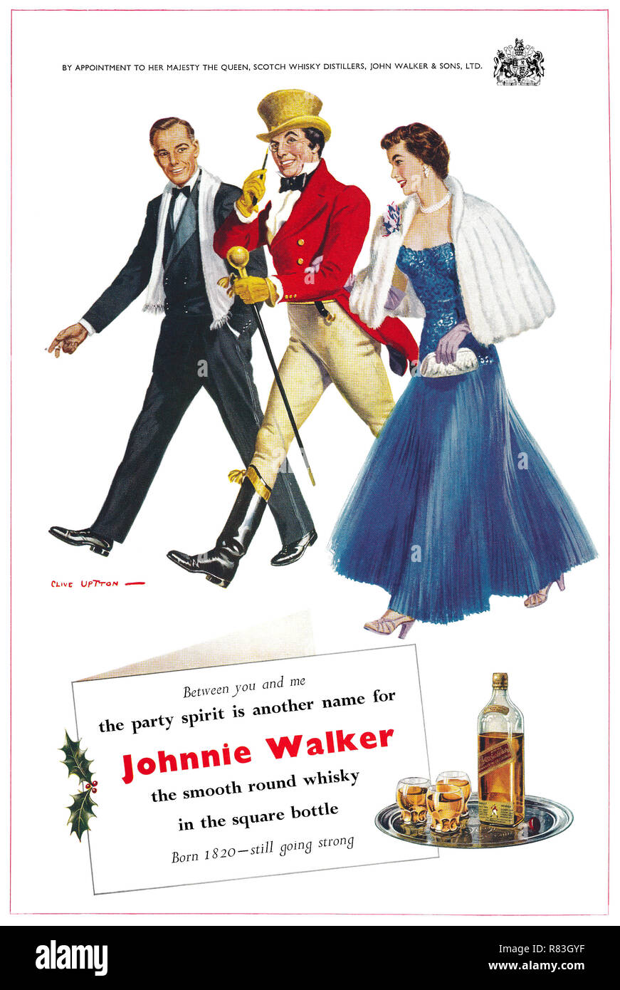Johnnie walker advert hi-res stock photography and images - Alamy
