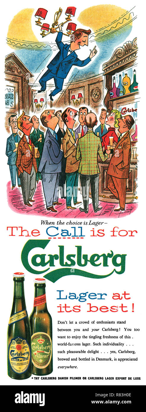 Carlsberg advert hi-res stock photography and images - Alamy