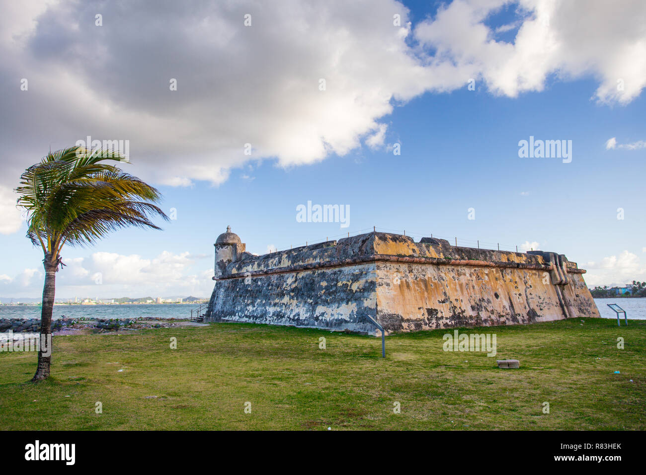 Historic Fort San Juan De La Cruz also known as El Canuelo from San ...