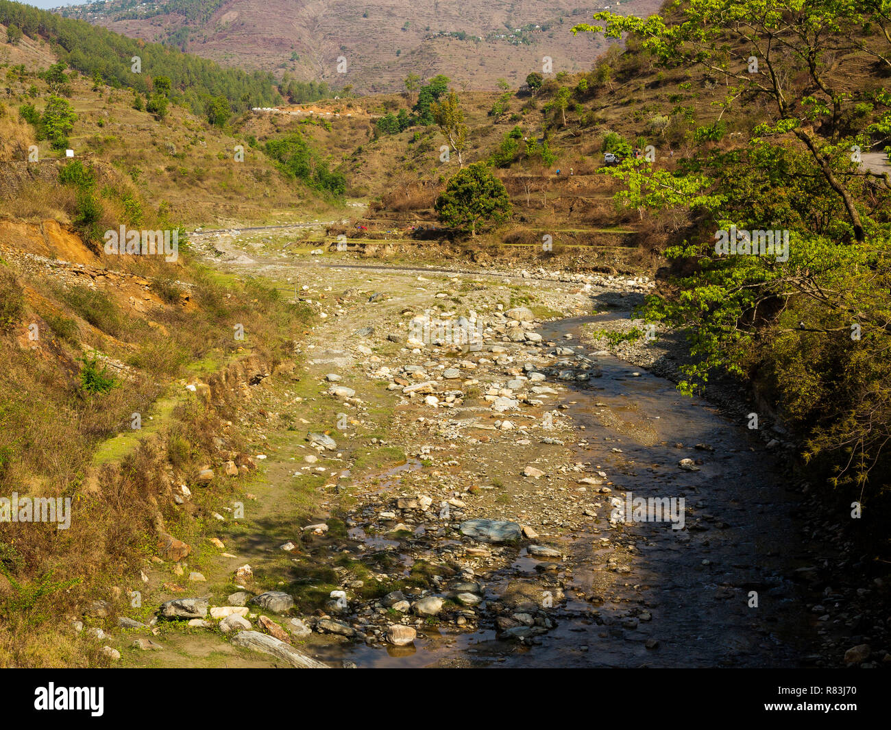 Panar River, the river Jim Corbett crossed in 1910 with such difficulty ...