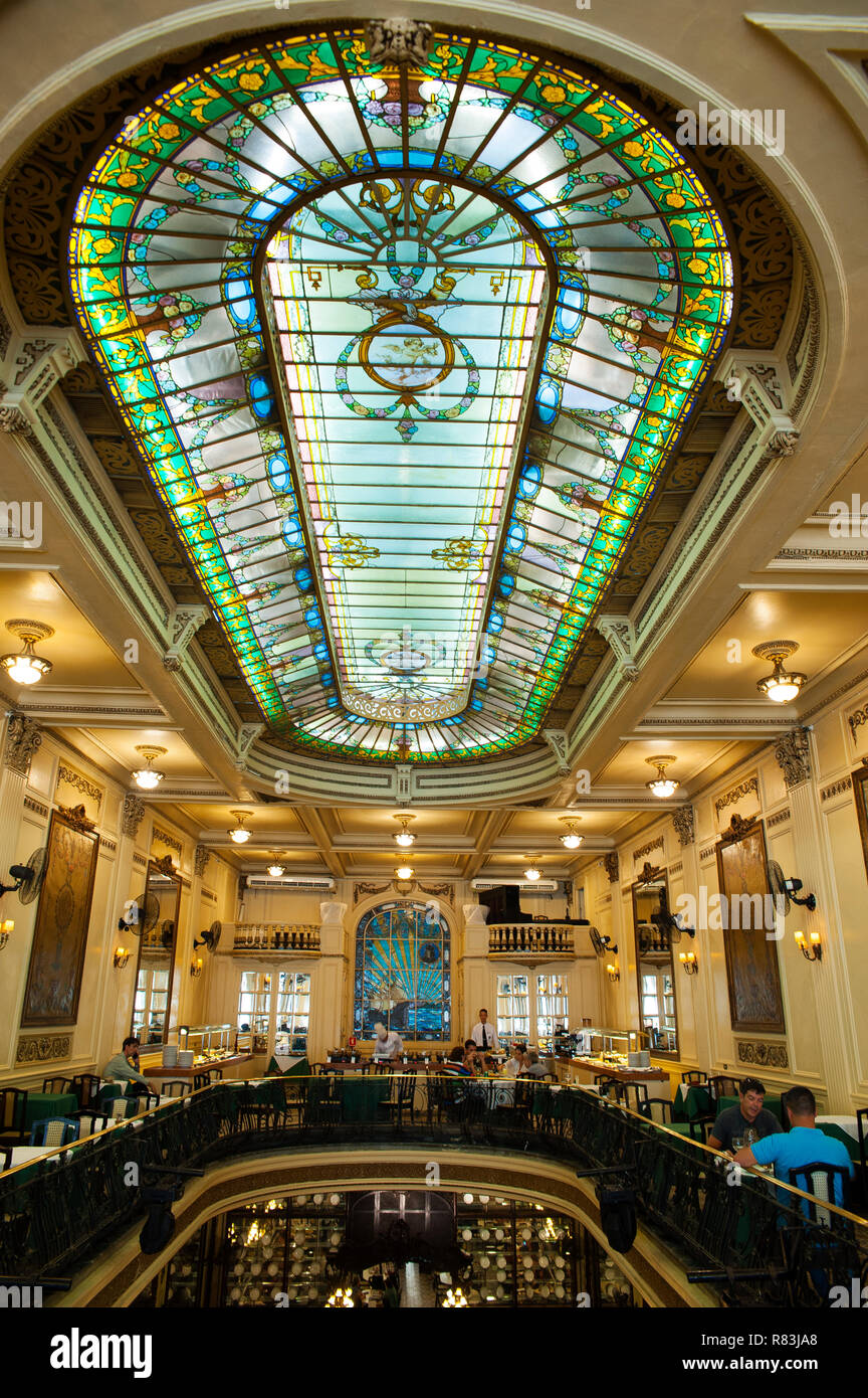 Confeitaria Colombo a traditional high end place for meetings in Rio de ...