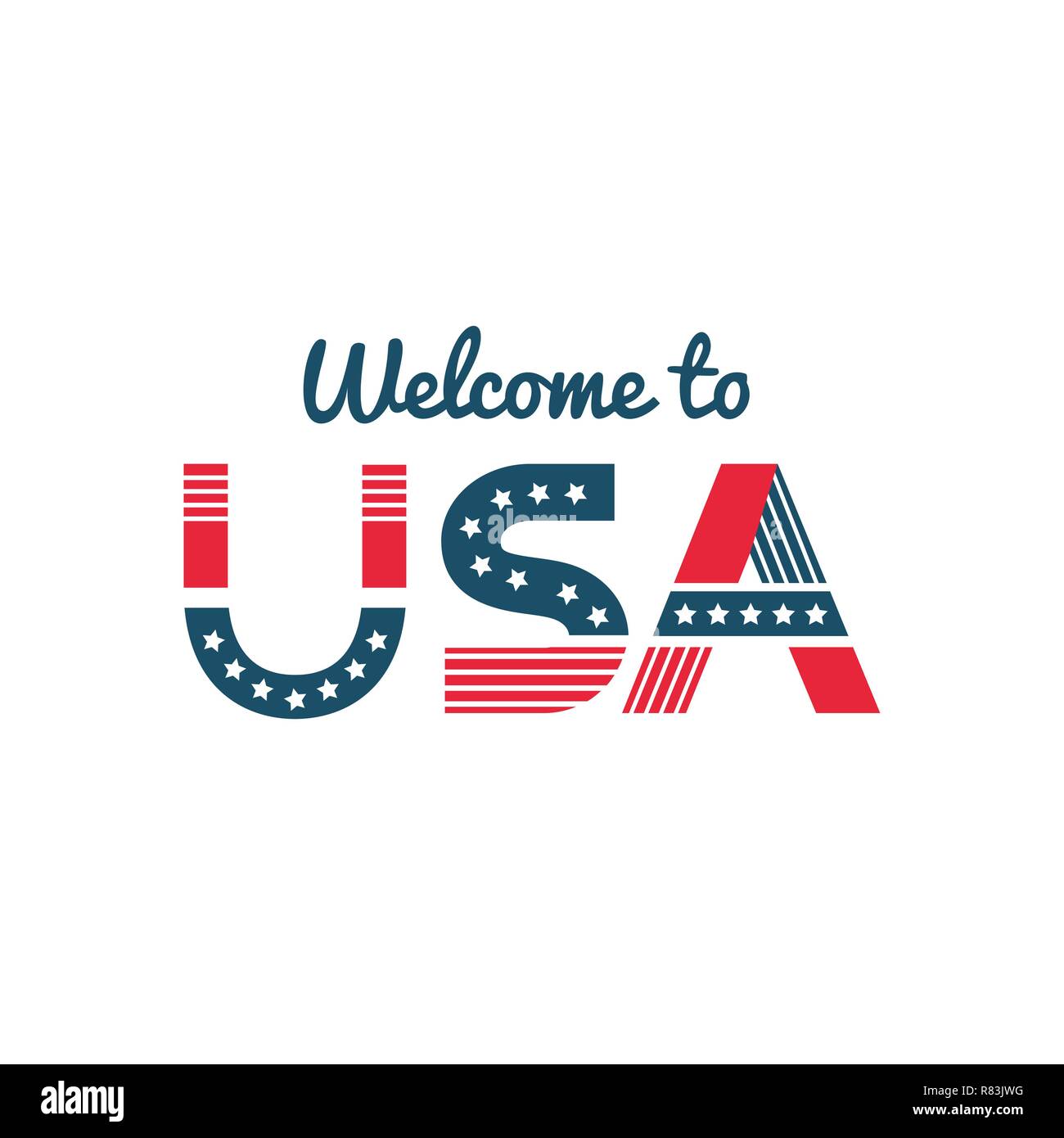 Welcome new york city usa Stock Vector Images - Alamy