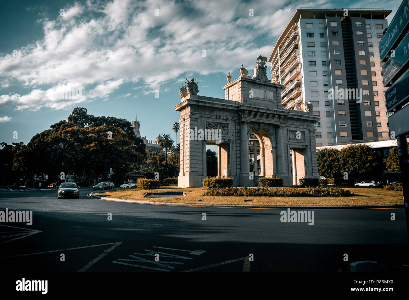 Roundabout in spain High Resolution Stock Photography and Images - Alamy