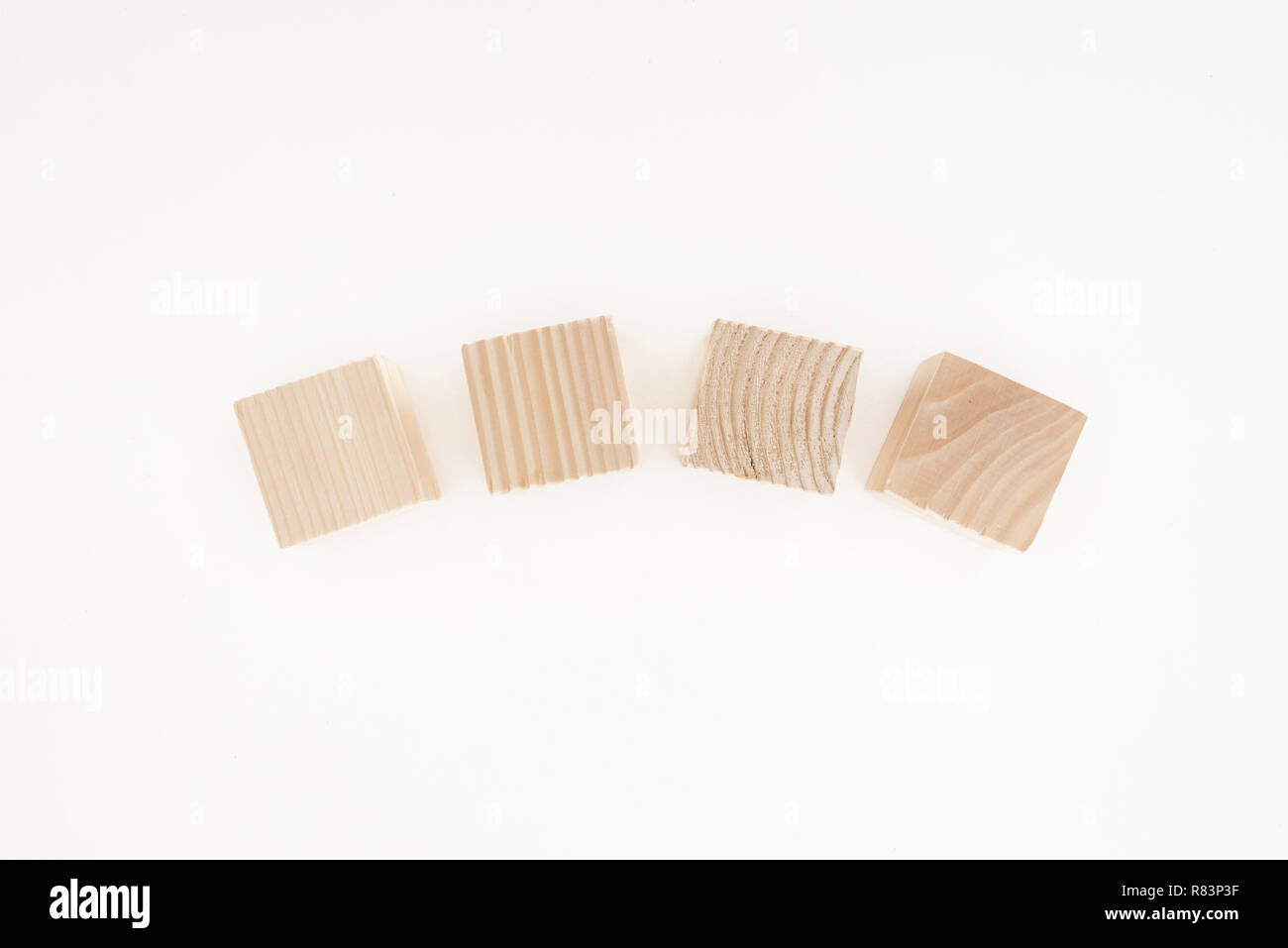 Four wooden blocks hi-res stock photography and images - Alamy