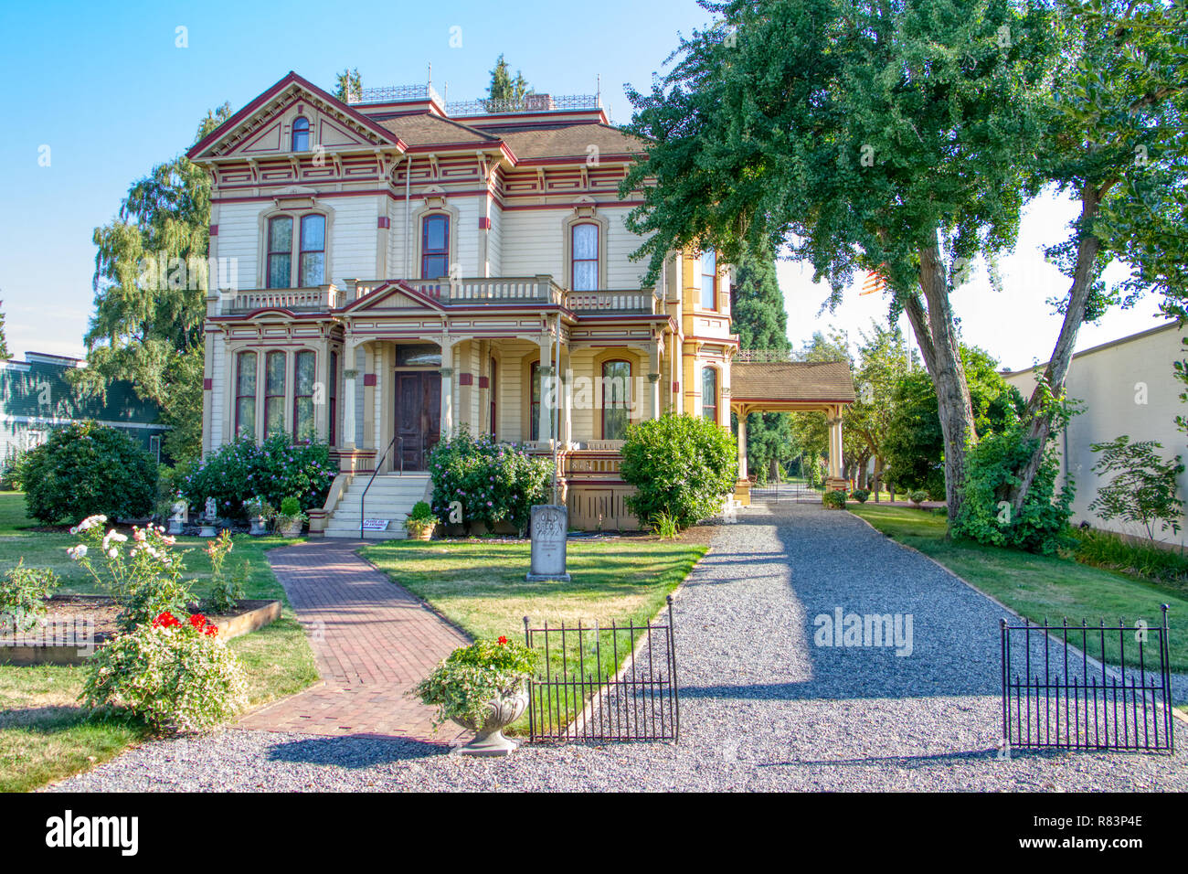 AUGUST 25, 2014, PUYALLUP, WA: The historic Meeker Mansion was built ...