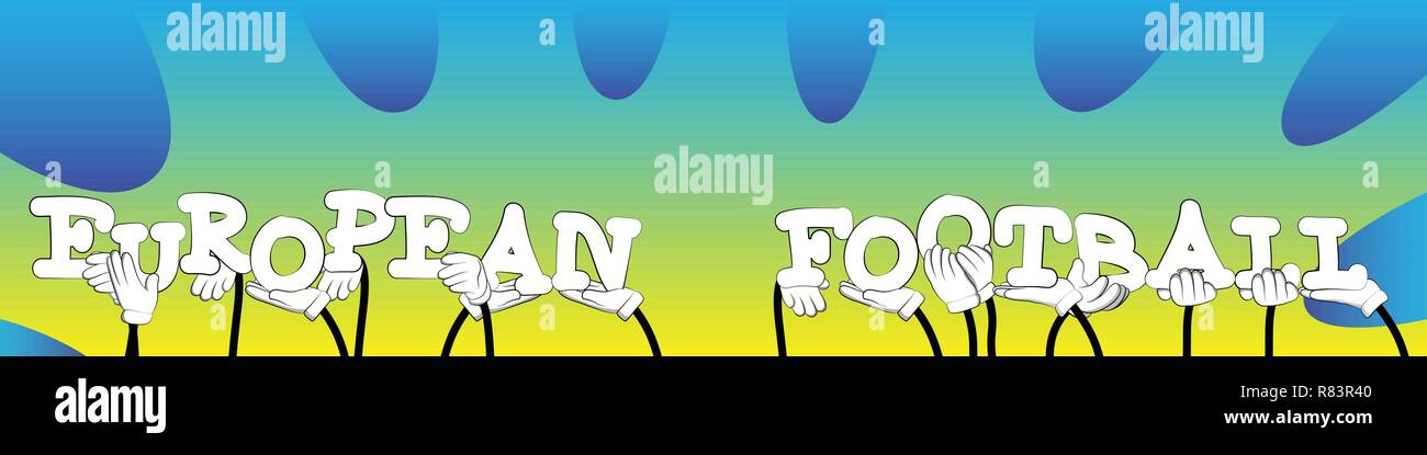 Diverse hands holding letters of the alphabet created the words ...