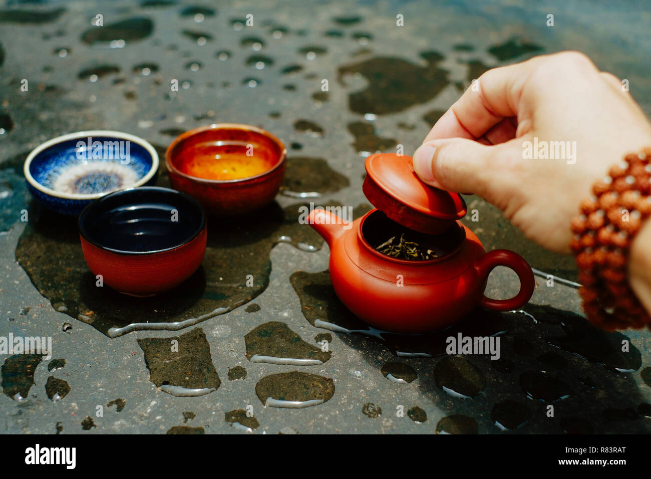 Steeping tea hi-res stock photography and images - Alamy
