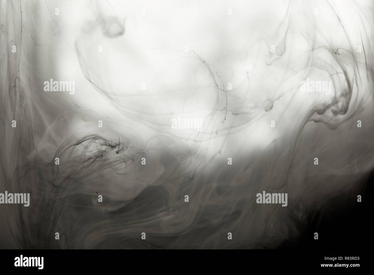 abstract smoky texture with black paint swirls Stock Photo - Alamy