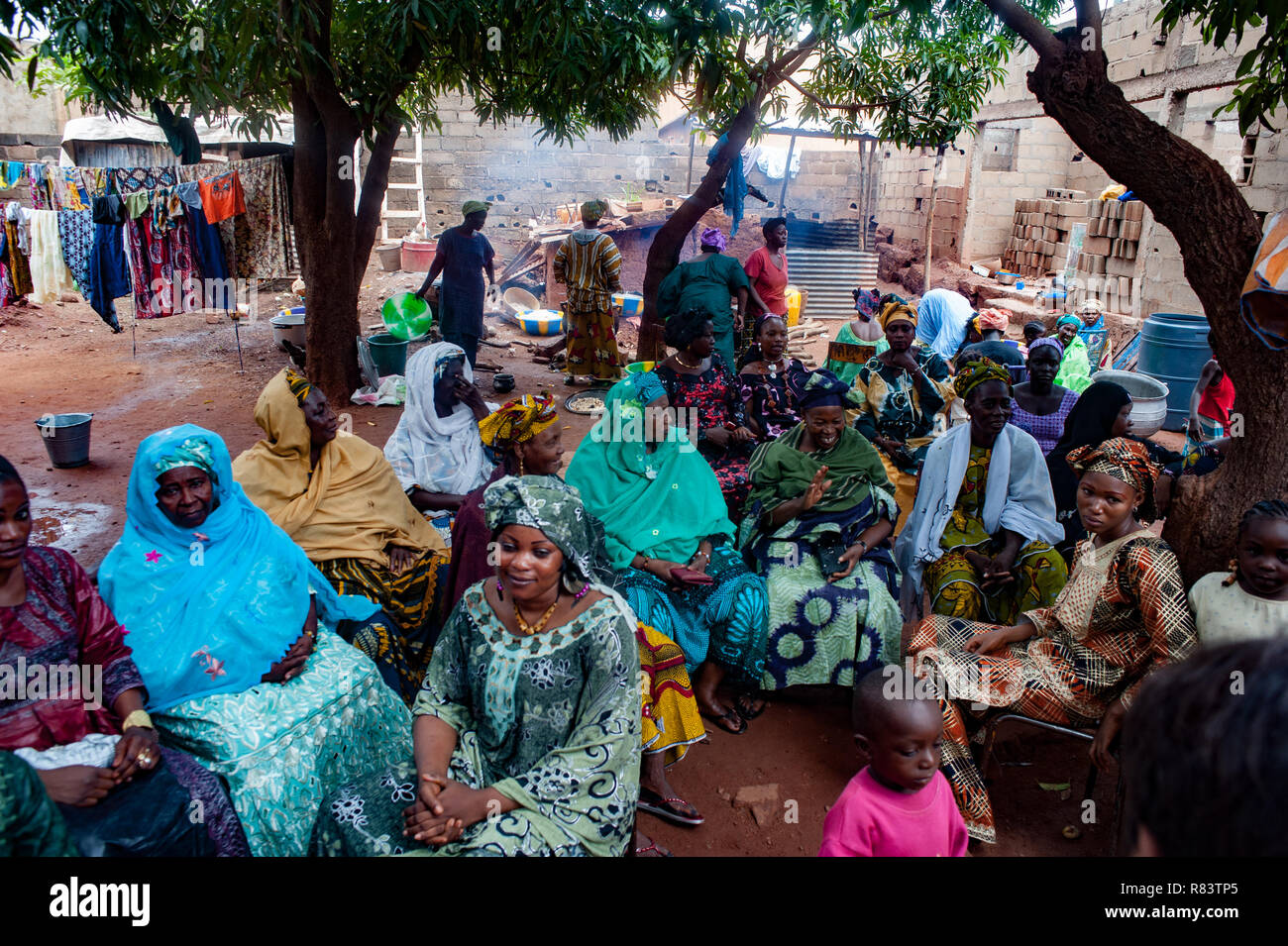 Village life rural mali hi-res stock photography and images - Alamy
