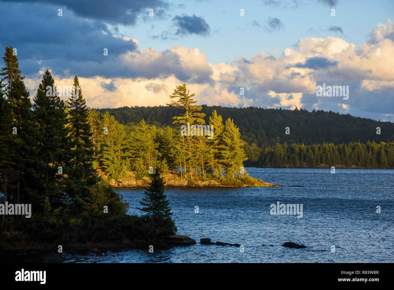 Provoking Lake, Highland Backpacking Trail, Algonquin Provincial Park ...