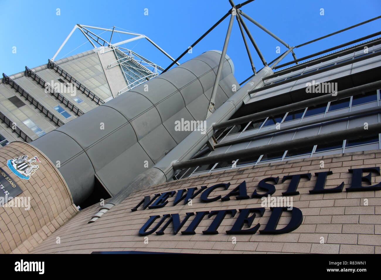 Newcastle United Stadium Stock Photo - Alamy