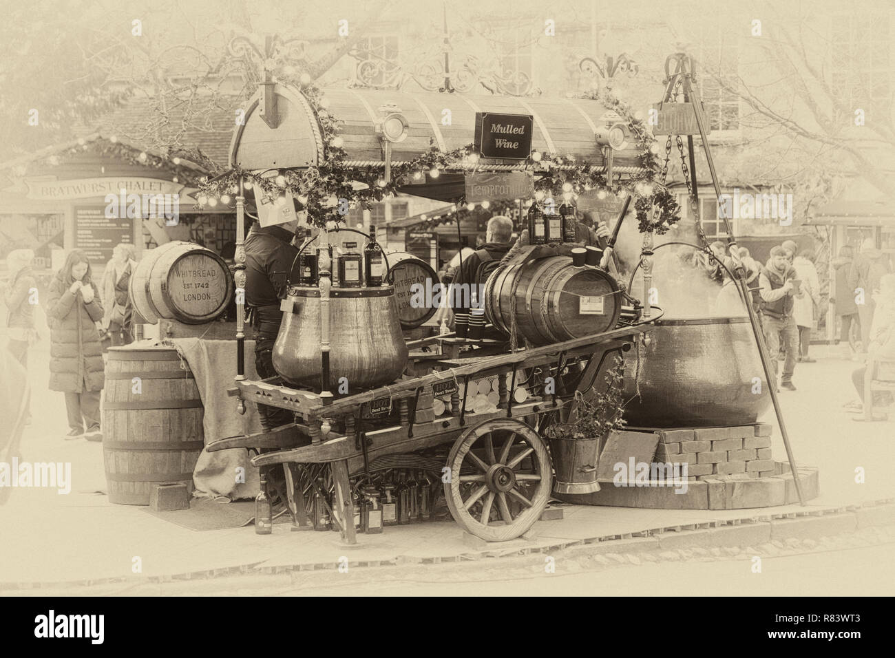 Costermonger barrow hi-res stock photography and images - Alamy