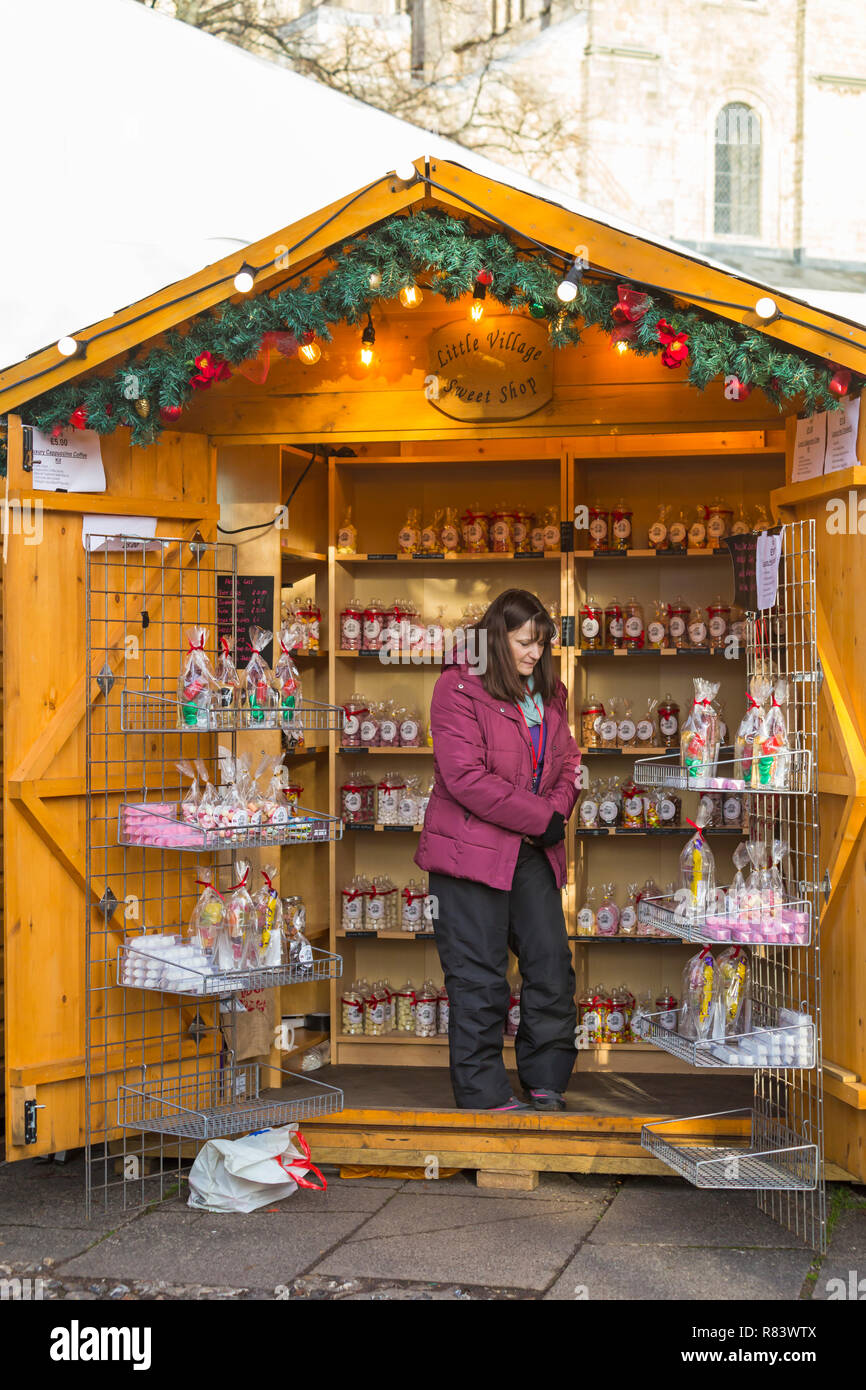 Little Village Sweet Shop - Market stall holder selling sweets at ...
