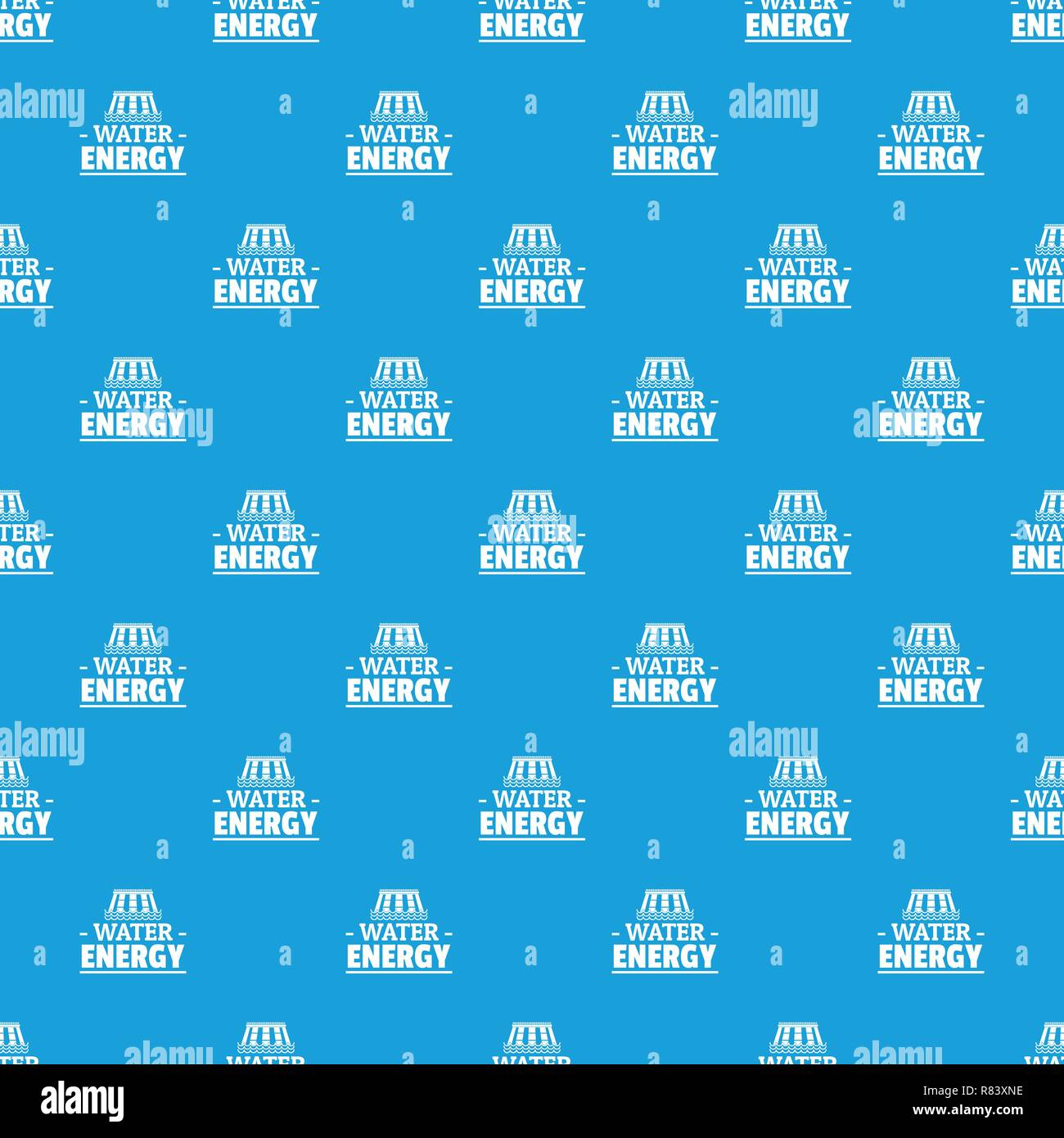 Drop water energy pattern vector seamless blue Stock Vector Image & Art ...