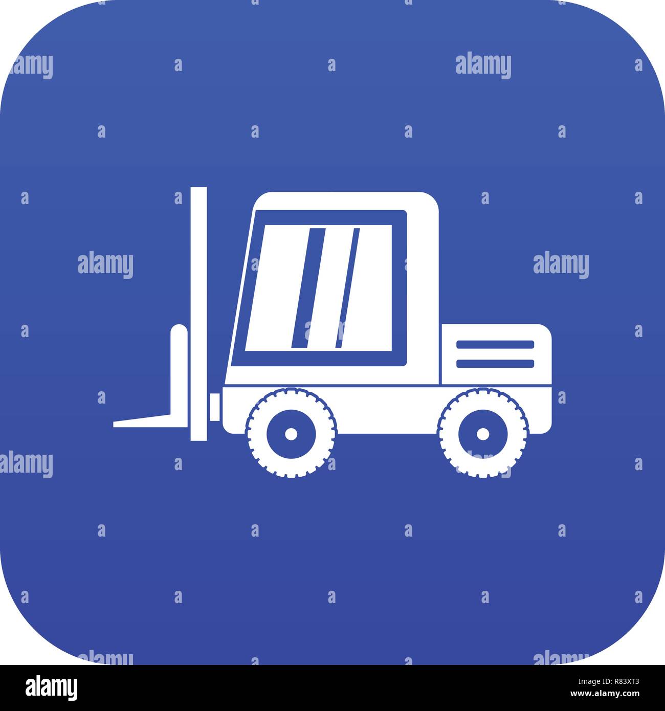 Stacker loader icon digital blue Stock Vector Image & Art - Alamy
