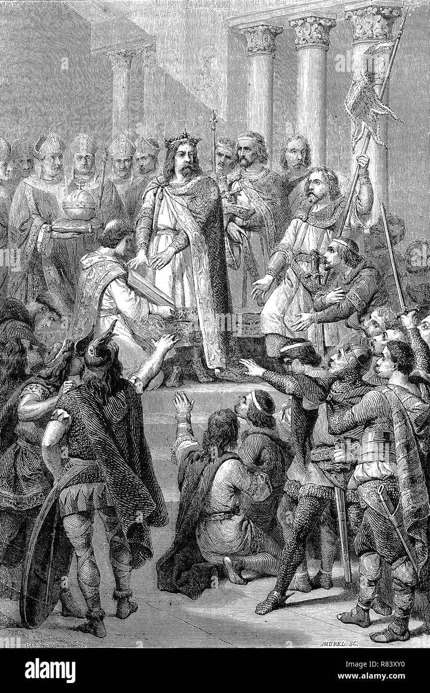 King die franken hi-res stock photography and images - Alamy