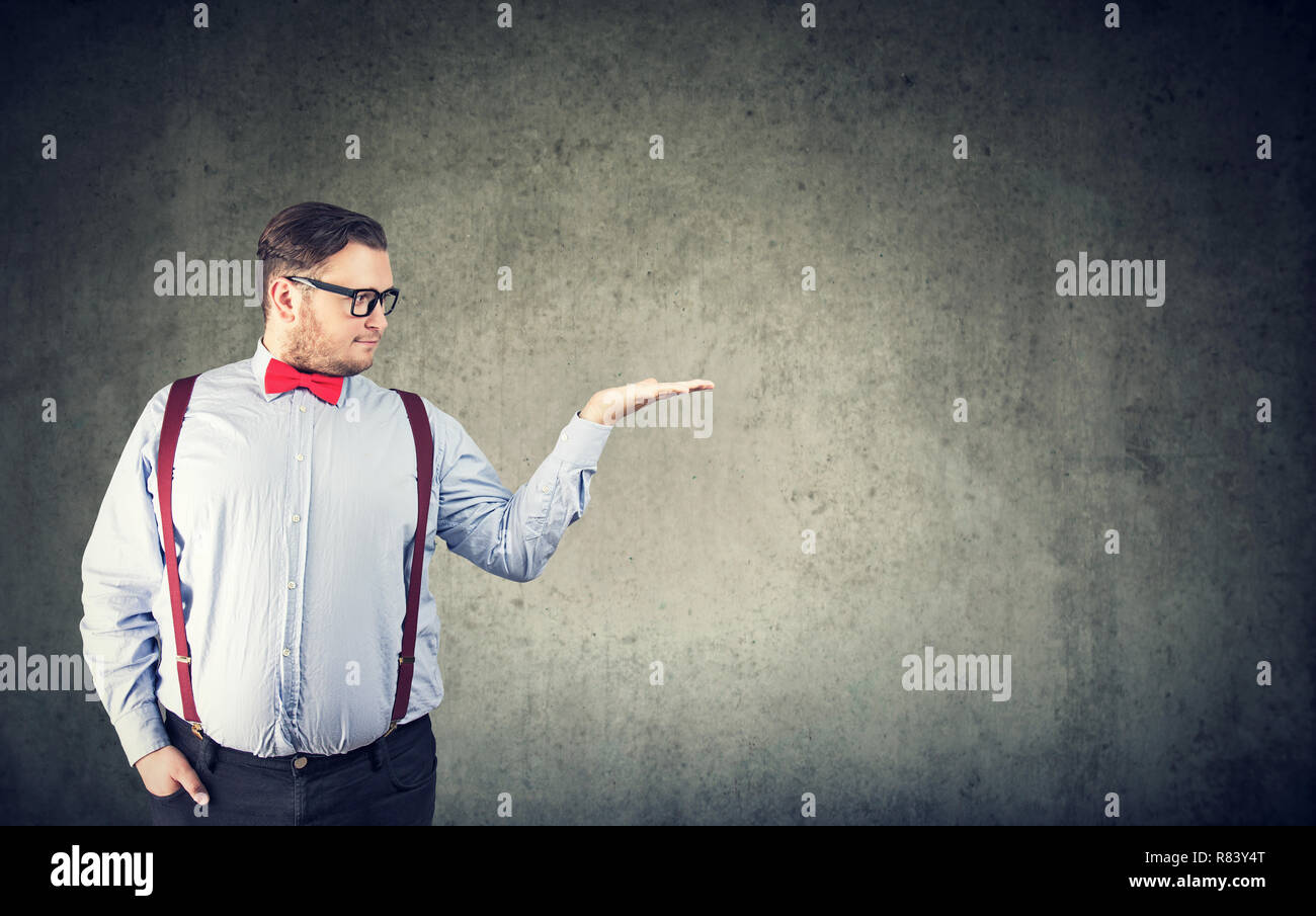 Fat happy businessman hi-res stock photography and images - Alamy