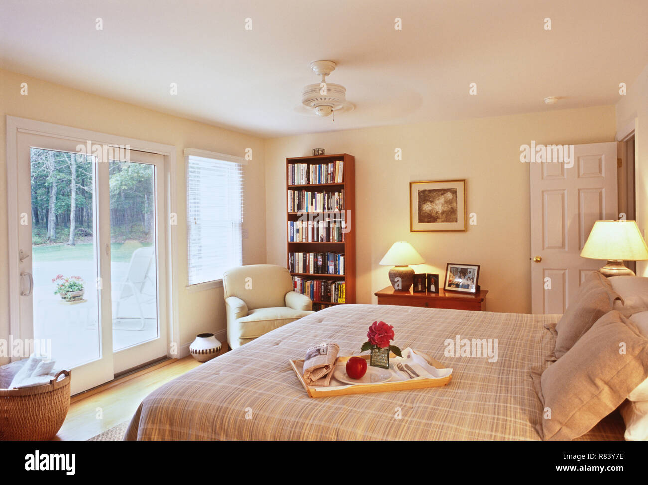 Bedroom Interior, USA Stock Photo - Alamy