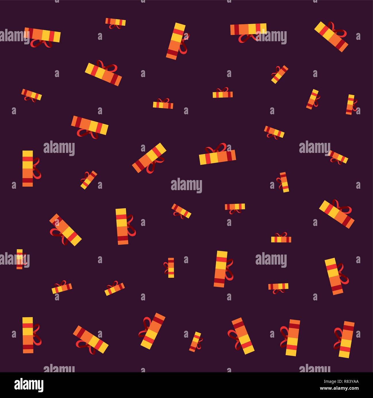 gift box celebration party background vector illustration Stock Vector ...