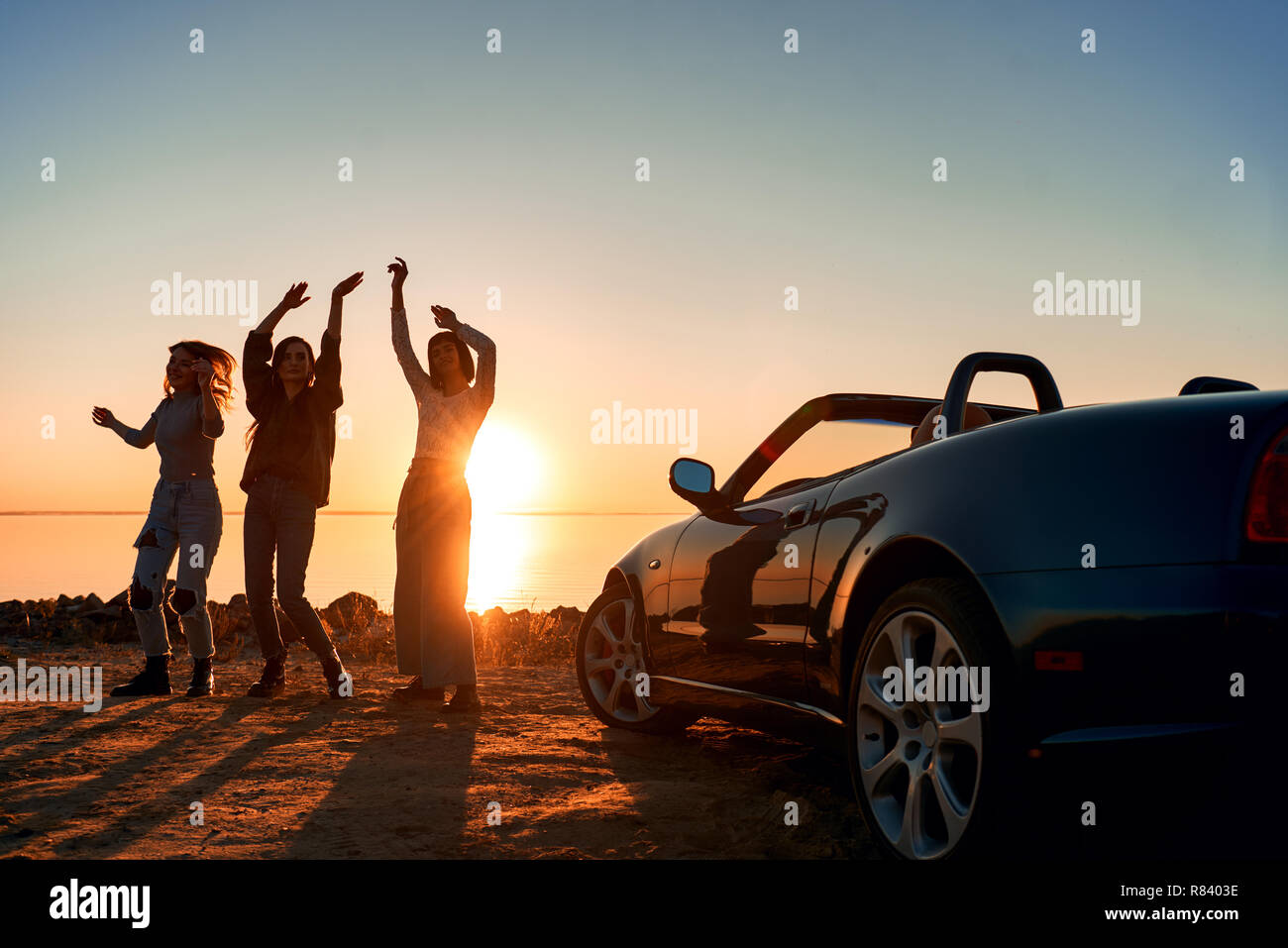 Car cabriolet women hi-res stock photography and images - Alamy