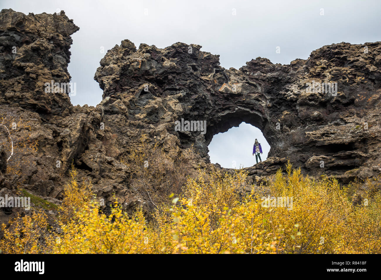 Basalt flow lava trail hi-res stock photography and images - Alamy