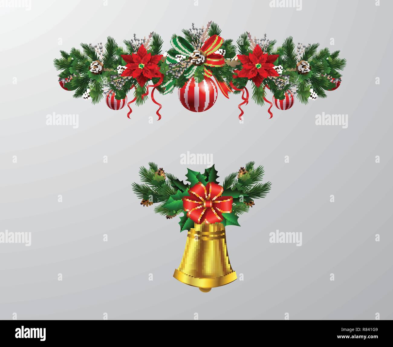 Christmas elements for your designs Stock Vector Image & Art - Alamy