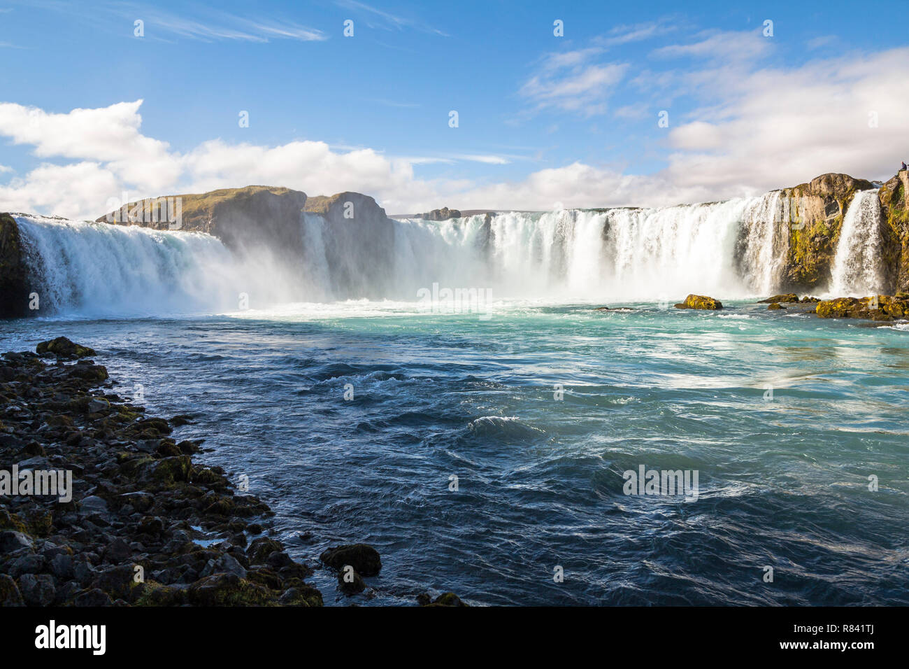 Frozen godafoss iceland hi-res stock photography and images - Alamy