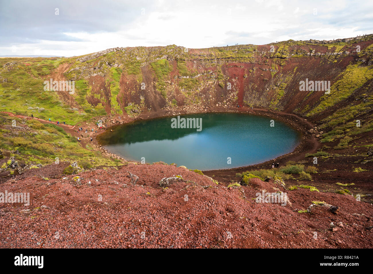Kerið crater in iceland hi-res stock photography and images - Alamy